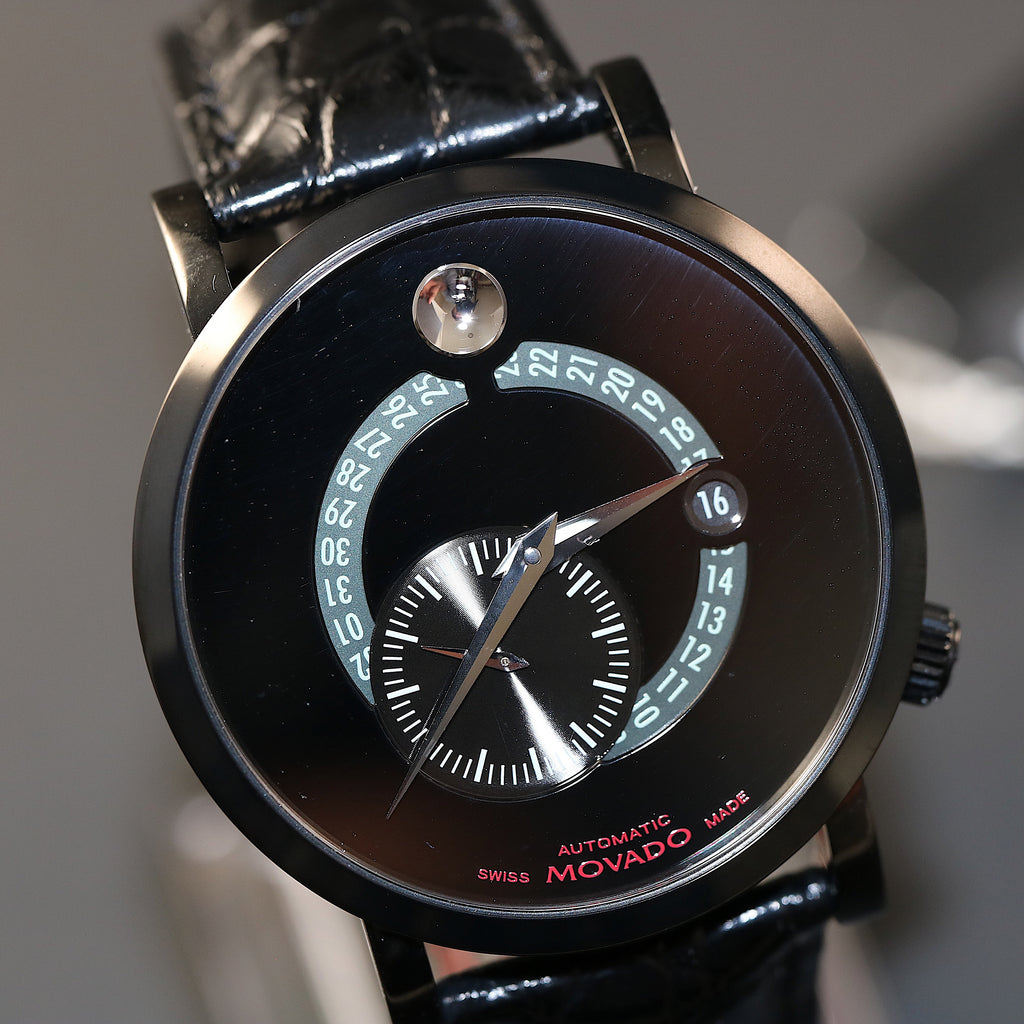 Movado Museum Red Label Calendomatic with ETA 2895-2 – New – Full Set ...