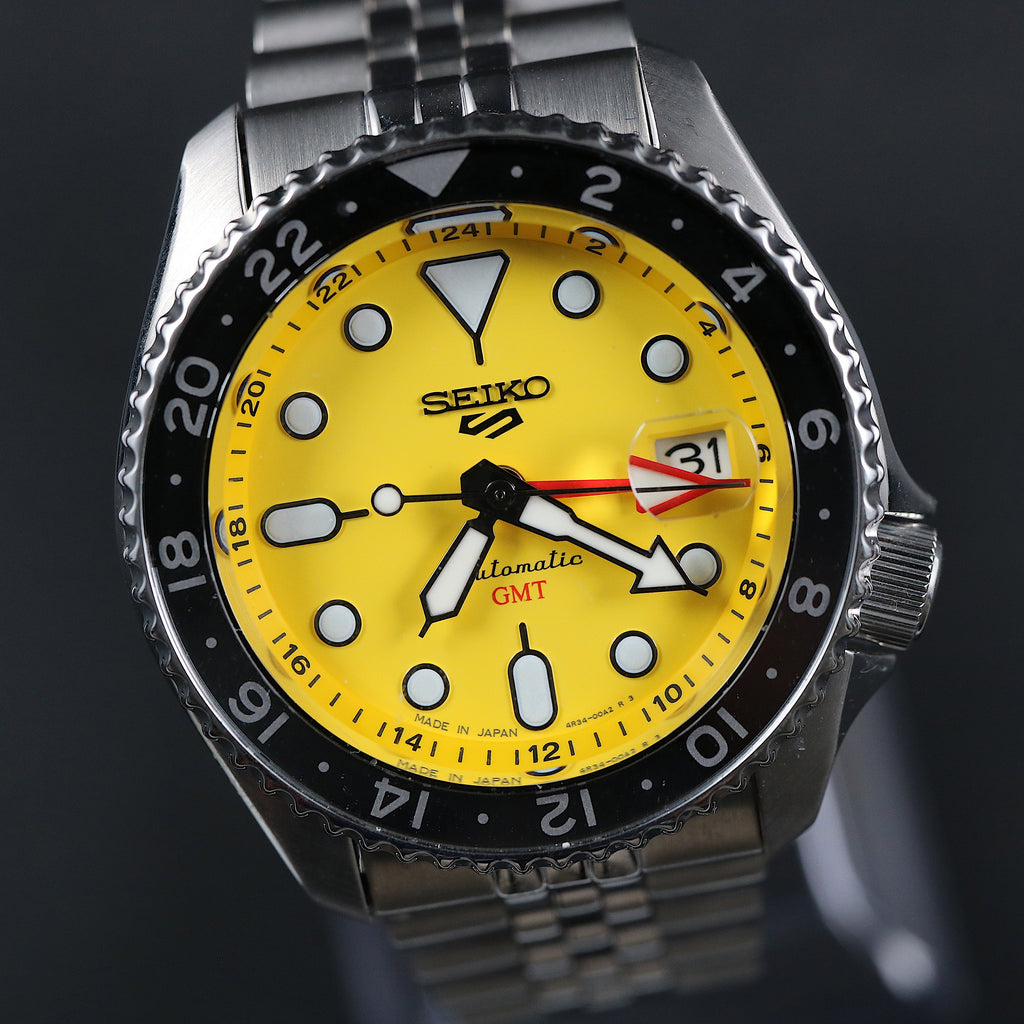Seiko 5 Sports – GMT - Ref SSK017– Cal 4R34 – Laurent Fine Watches