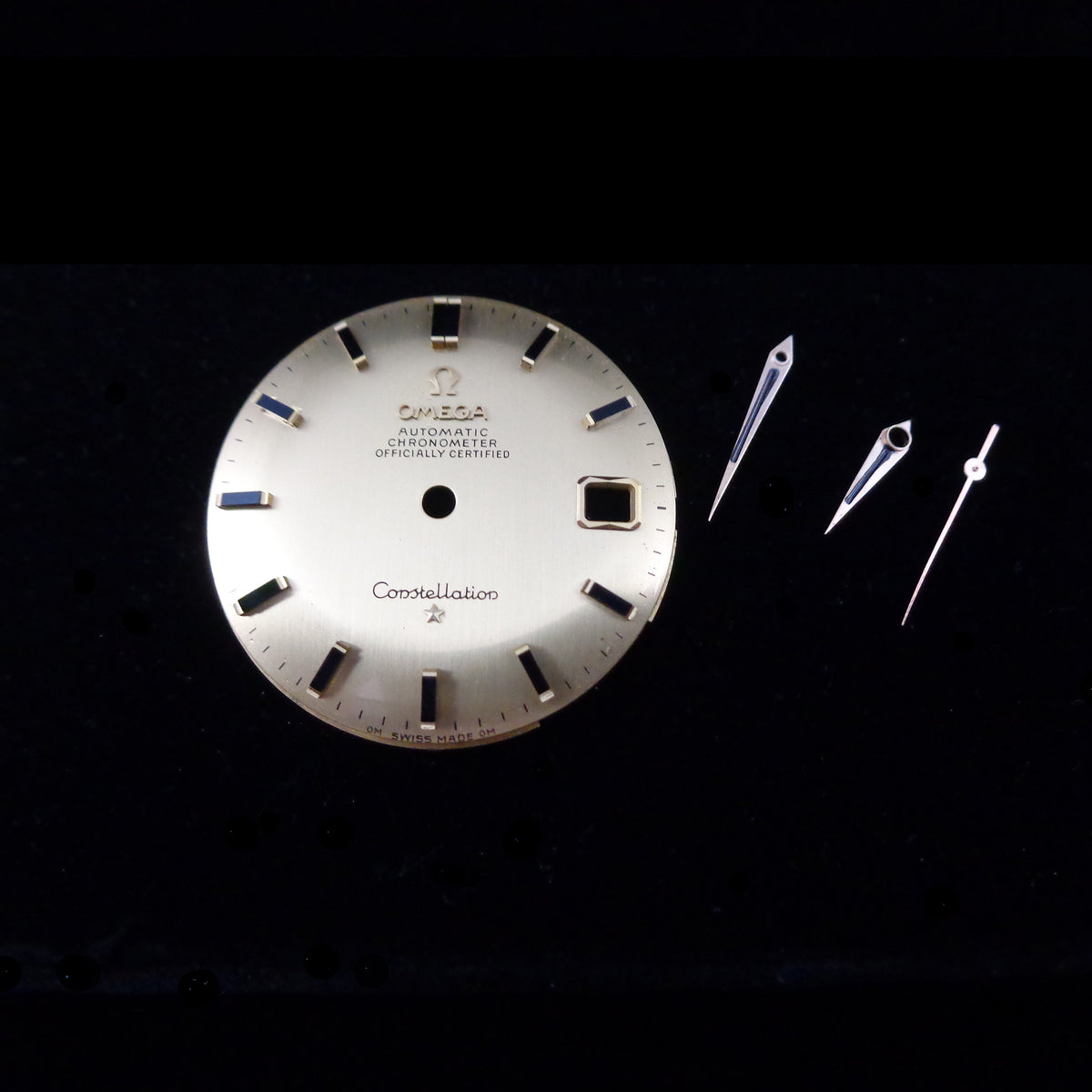 Omega Constellation dial and hands for 561 movement – Laurent Fine Watches